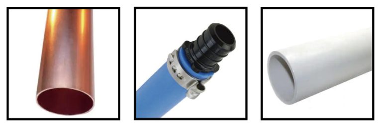 Difference Between Copper, PEX, & PVC, Plumbing Pipes